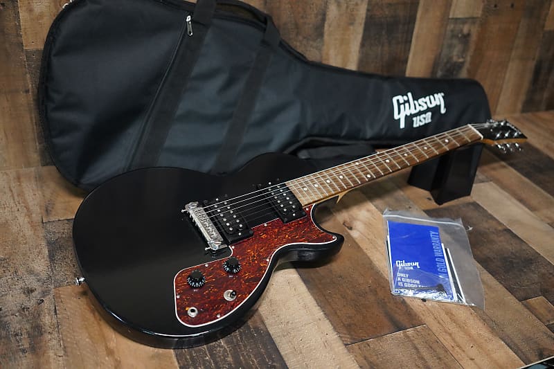 Gibson M2 Les Paul 2017 Ebony Made in USA Maple Neck Rosewood | Reverb