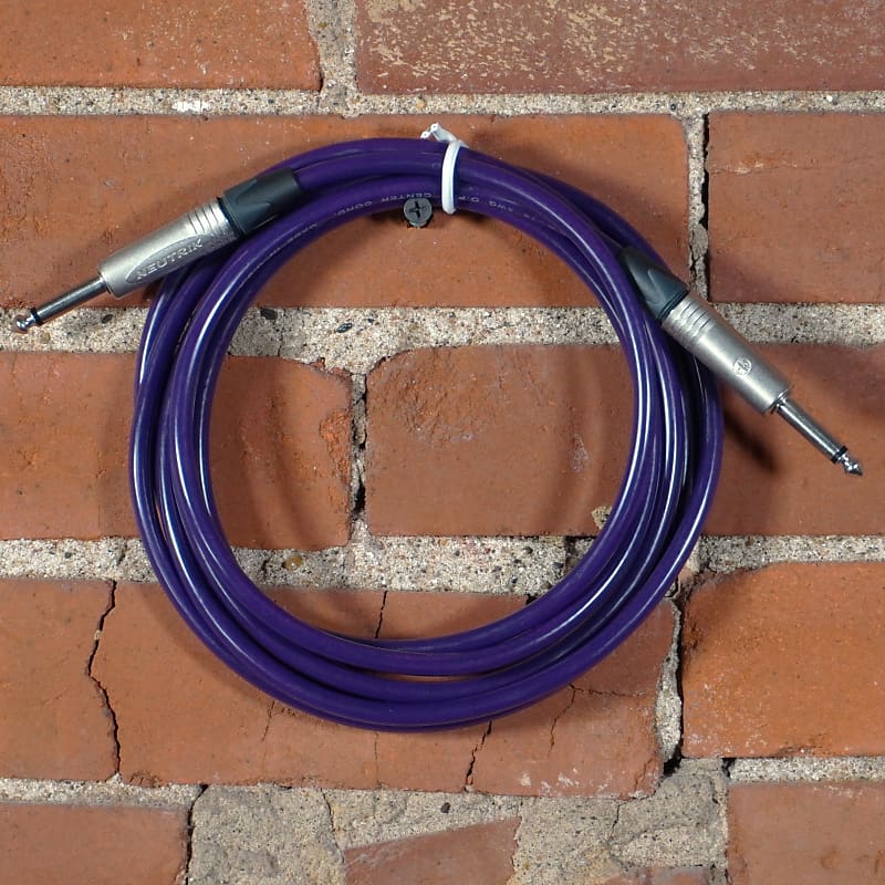 JAMS Studio Instrument Cable Neutrik 1/4" Connectors Purple | Reverb