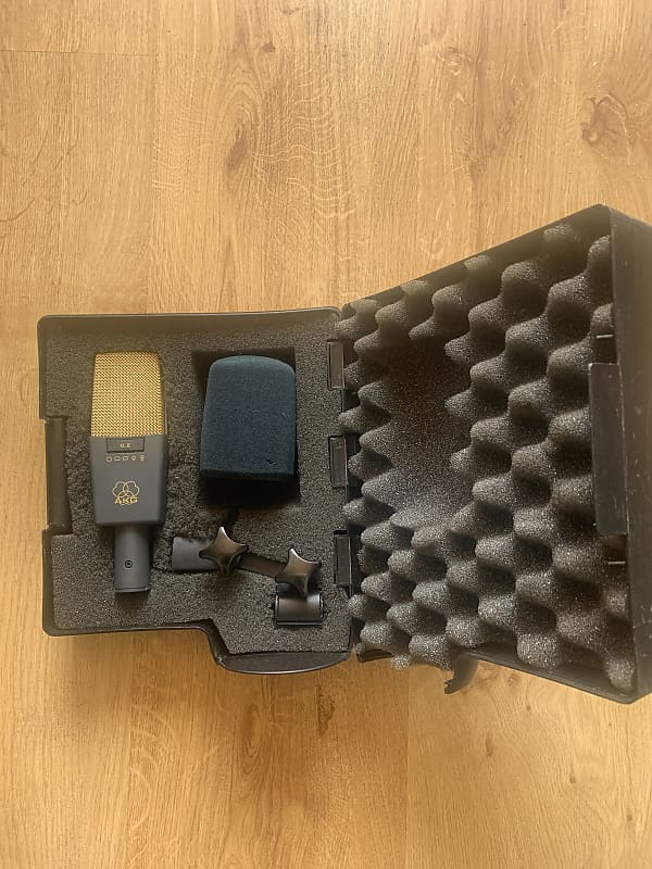 AKG C414B XL II Black-Gold | Reverb