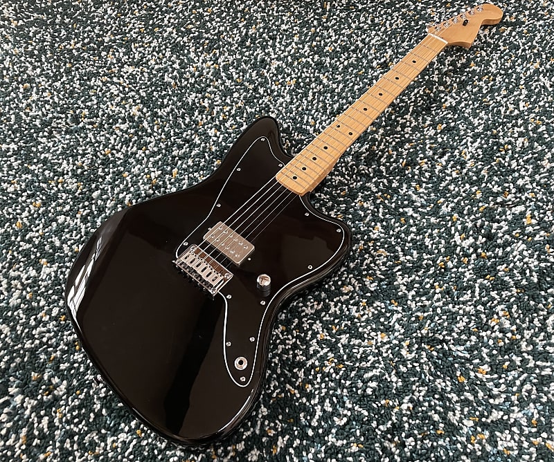 Black Jazzmaster - Fully Loaded/Tom Delonge Style | Reverb UK