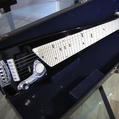 1960 Teisco Electric Hawaiian Lap Steel Guitar Black & | Reverb UK