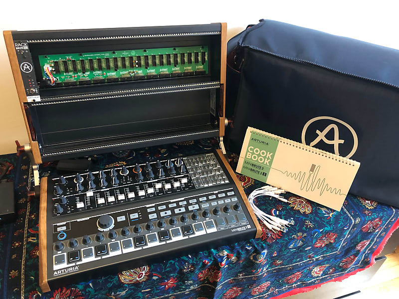 Arturia Minibrute 2S + Rackbrute 6U + Carrying Bag | Reverb