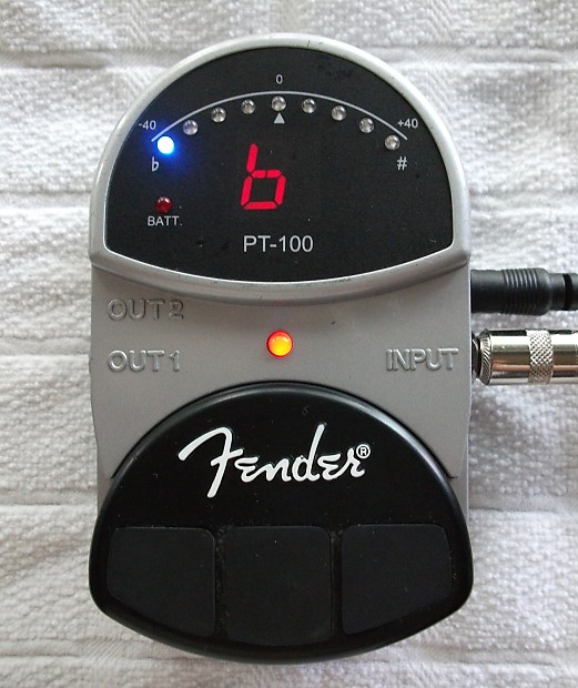 Fender PT-100 Chromatic Tuner Pedal | Reverb