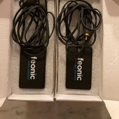 Feonic FP4 Pro Vibration Transducer Speakers + 20W Amp | Reverb