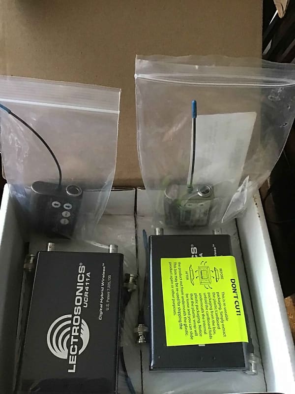 (2) LECTROSONICS UCR411A Rx & SM Tx Lectrosonics 2016 - | Reverb UK