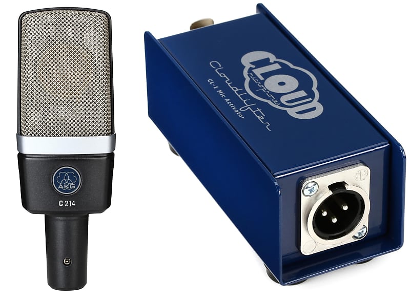 AKG C214 Large-diaphragm Condenser Microphone Bundle with | Reverb