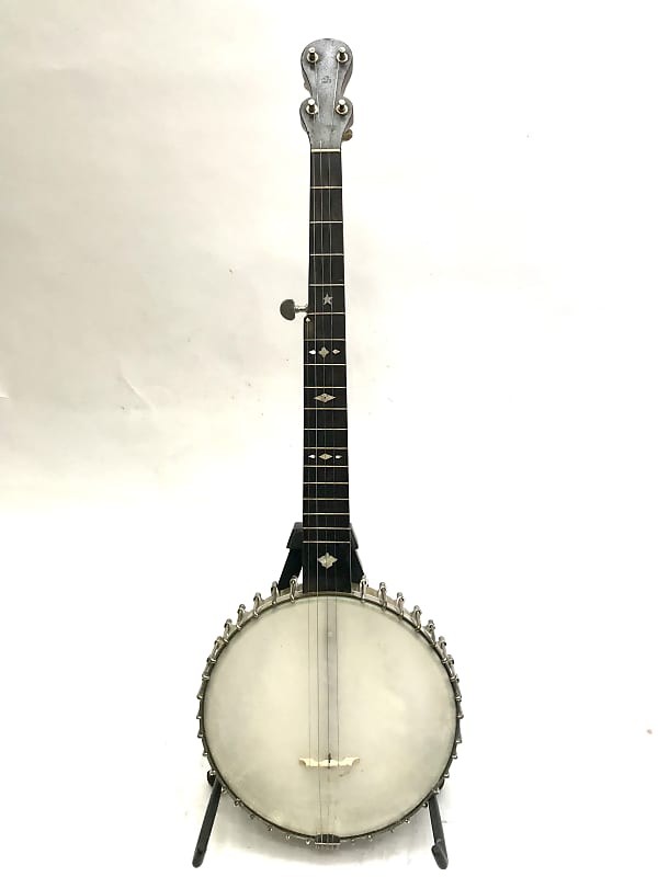 1890s Buckbee Dobson Victor 5 String Banjo, Tone Ring? | Reverb