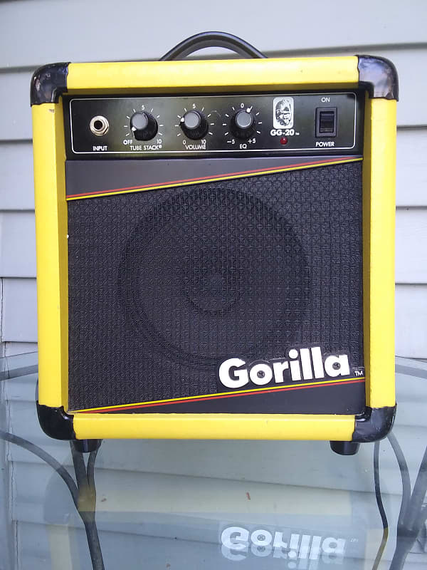 Gorilla GG-20 1987 Yellow & Black | Reverb
