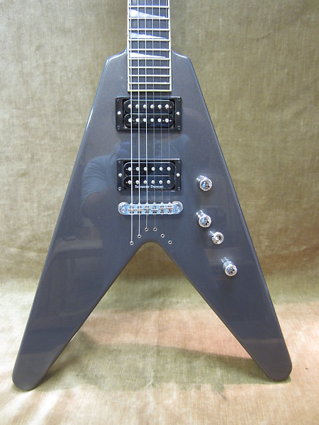 2003 Jackson Dave Mustaine Y2KV Charcoal Metallic Rare Model | Reverb