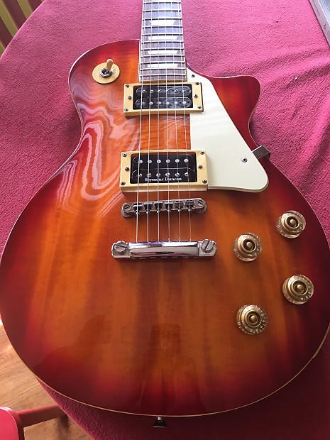 Samick Artist Series, 1995 Sunburst LP-style, Korea, Duncan | Reverb