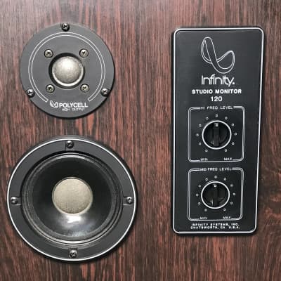 Vintage Infinity SM 120 Studio Monitor Floor Standing Speaker | Reverb