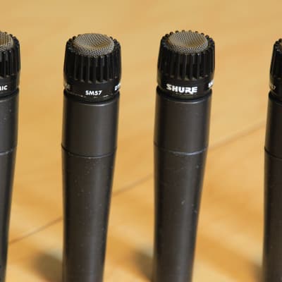 Shure SM57 Instrument Microphone Four-Pack - Four SM57LC Mics | Reverb