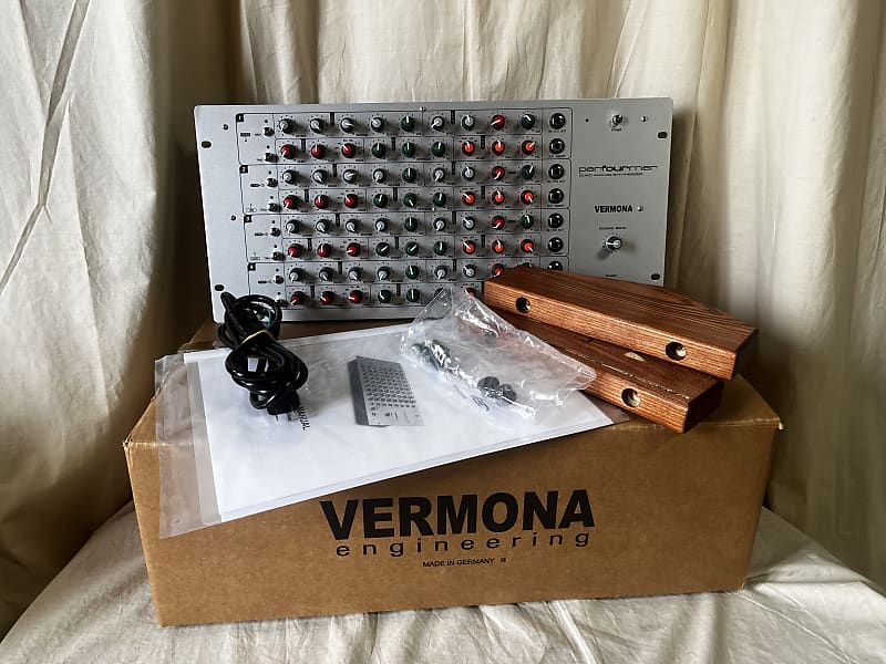 Vermona Perfourmer MKI w/ box, Wooden Side Panels | Reverb