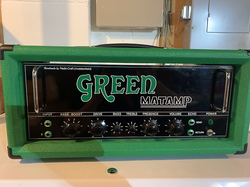 Green Matamp GT120MV 2018 - Green | Reverb