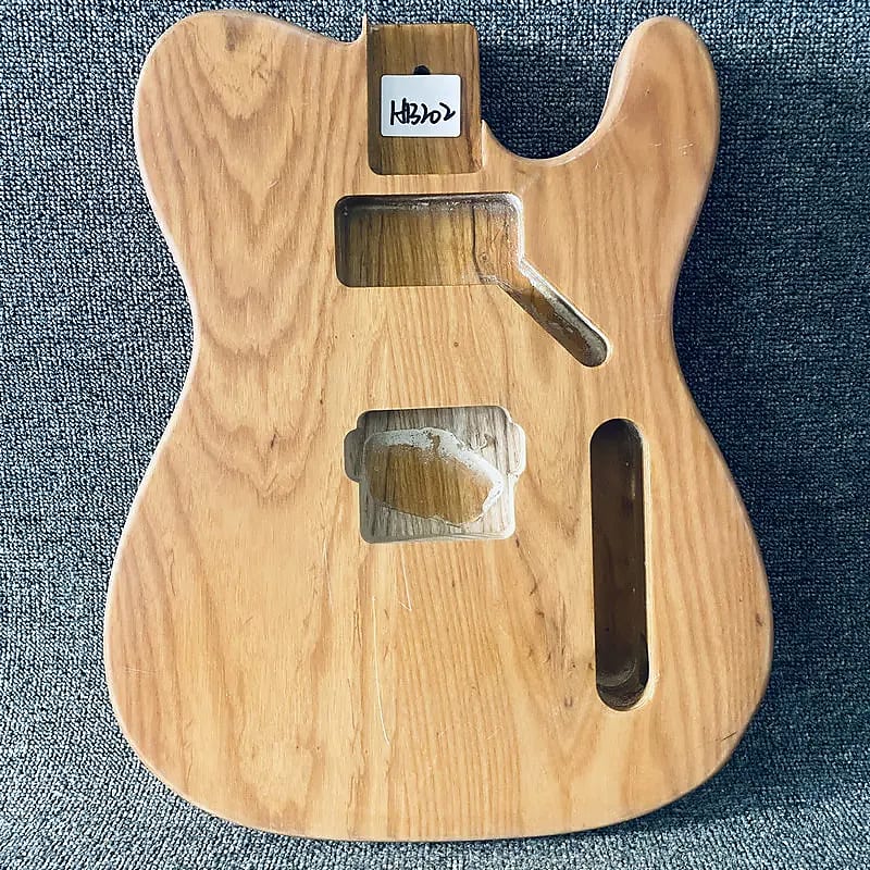 Ash Wood DIY Project Guitar Telecaster Tele Style Body | Reverb