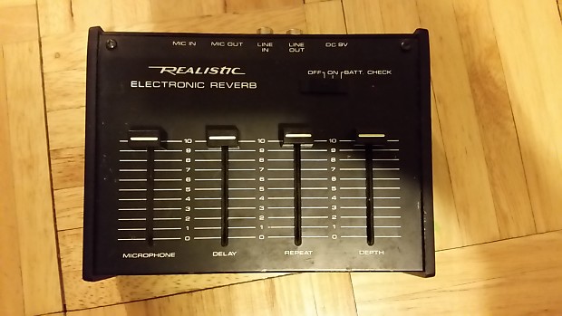 Realistic Electronic Reverb Analog Fuzz Echo MN3207 chip! | Reverb