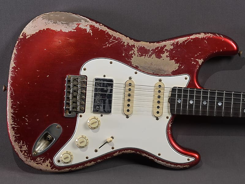 Fender Custom Shop Masterbuilt Stratocaster 1964 HREL HSS REV | Reverb