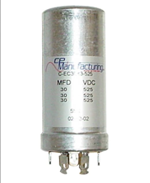CE Manufacturing Multisection Can Capacitor, 30/30/30uf @ | Reverb