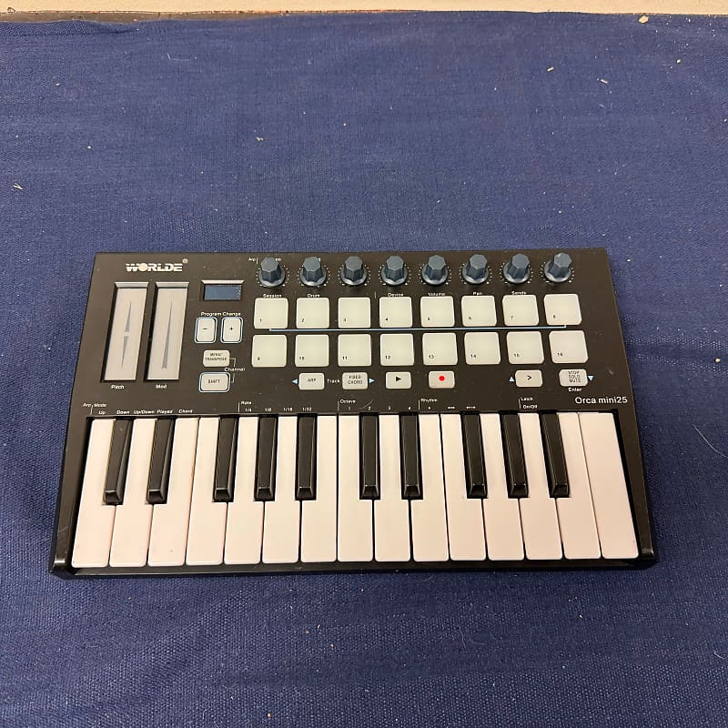 Worlde Orca mini25 USB Keyboard Controller | Reverb