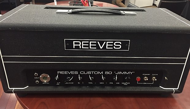 REEVES Jimmy 50w Black | Reverb