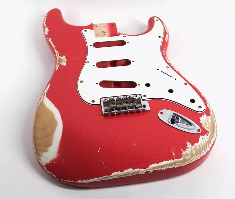 MJT Ultralight Strat Body 3lbs 8oz!! 2024 - Aged Nitro | Reverb