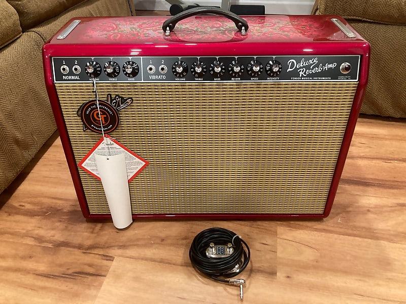 2014 Fender '65 Deluxe Reverb Paisley FSR | Reverb