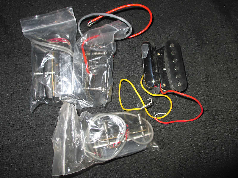 Import Lot of 4 Sets Telecaster Pickups | Reverb