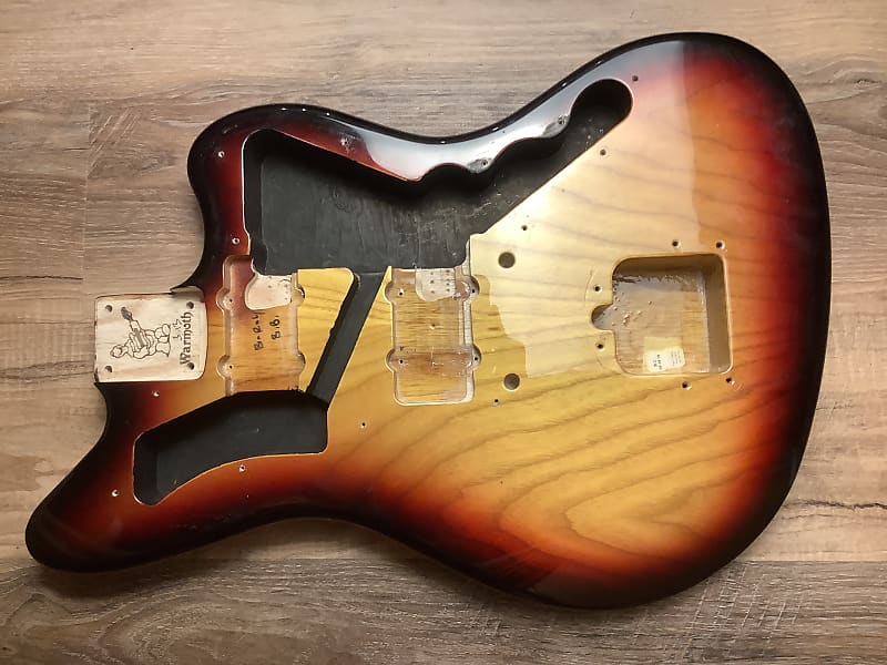 Warmoth Jazzmaster - 3 Tone Sunburst | Reverb