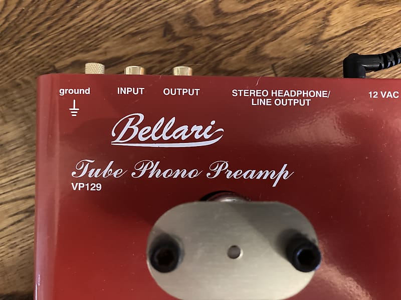 Rolls Bellari Tube Phono Preamp vp-129 2010’s - Red | Reverb