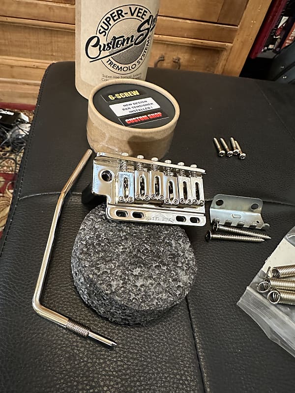 Super Vee Bladerunner Tremolo For Stratocaster - Nickel | Reverb