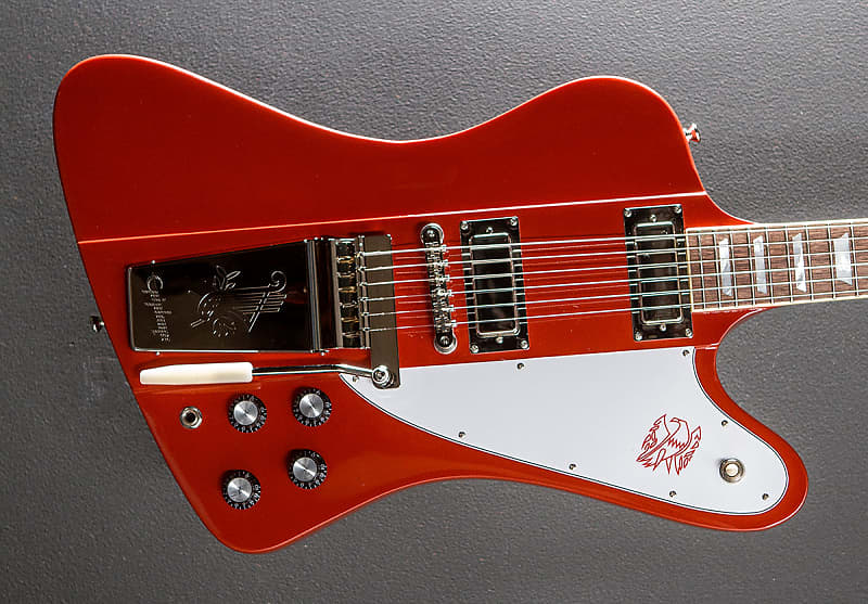 Epiphone 1963 Firebird V - Ember Red | Reverb
