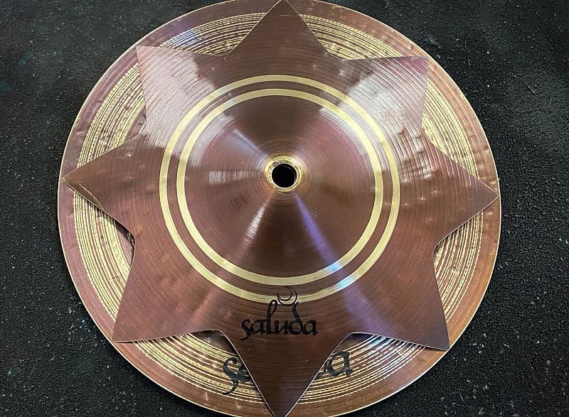 9" Saluda Ninja Cymbal Stack - Unique Cymbals | Reverb