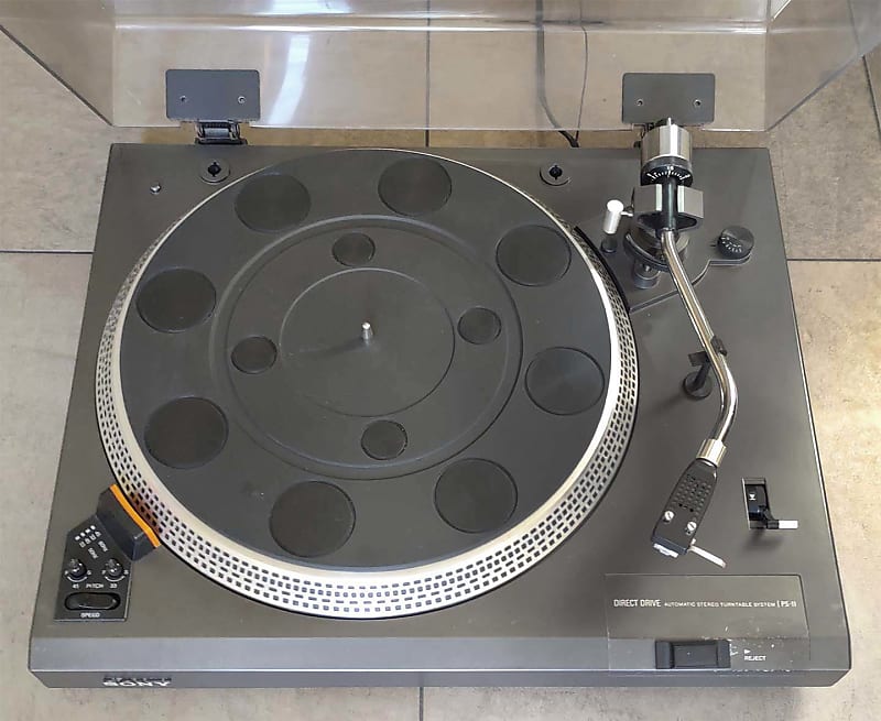 Vintage Sony PS-11 Direct Drive Semi-Auto Turntable | Reverb