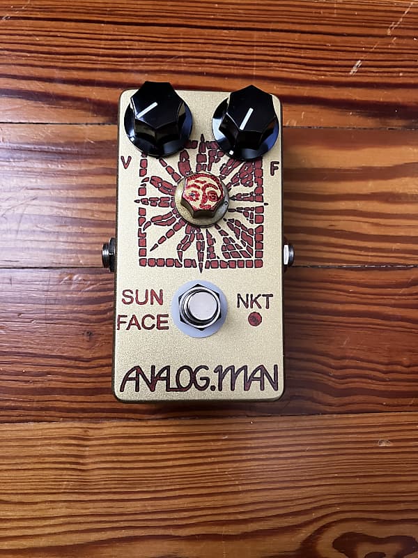 Analogman Sun Face Red Dot NKT Germanium Fuzz 2020 | Reverb