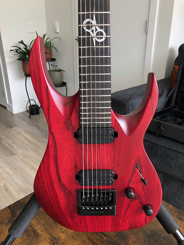 Solar A1.7TBR Evertune | 7-String | 2020 | Trans Blood Red | Reverb
