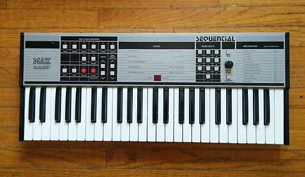 Seqential Circuits Max Analog Synthesizer 6 VCO's 1984 | Reverb