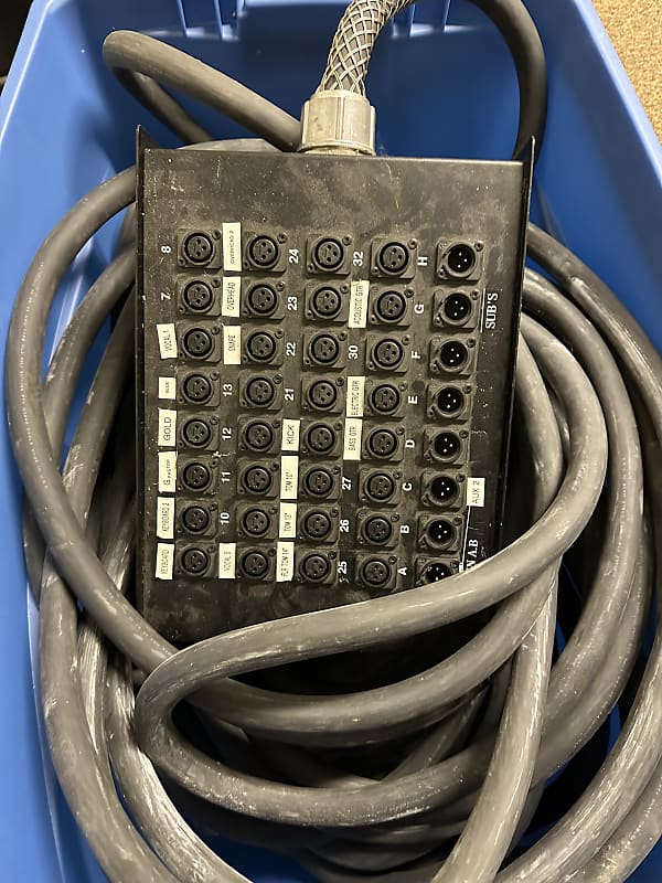 Live wire 32 Channel Snake Stage Box - 100 Ft 32 Channel - | Reverb