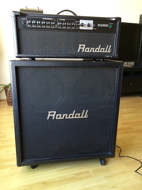 Randall RX120D and RX412 Half Stack 2000s Black | Reverb