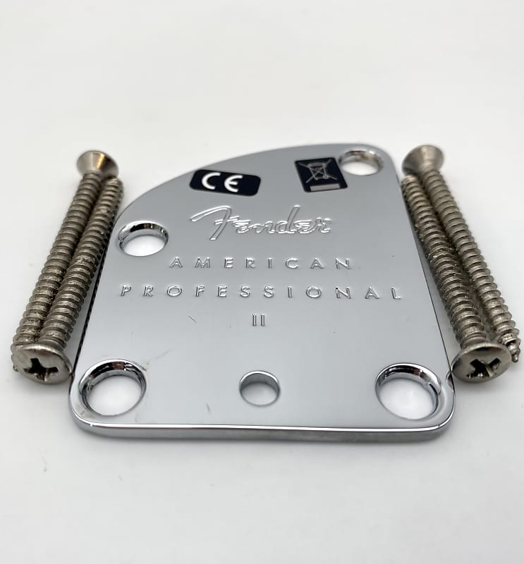 Fender American Professional II Contour Neck Plate Mint 23095 | Reverb