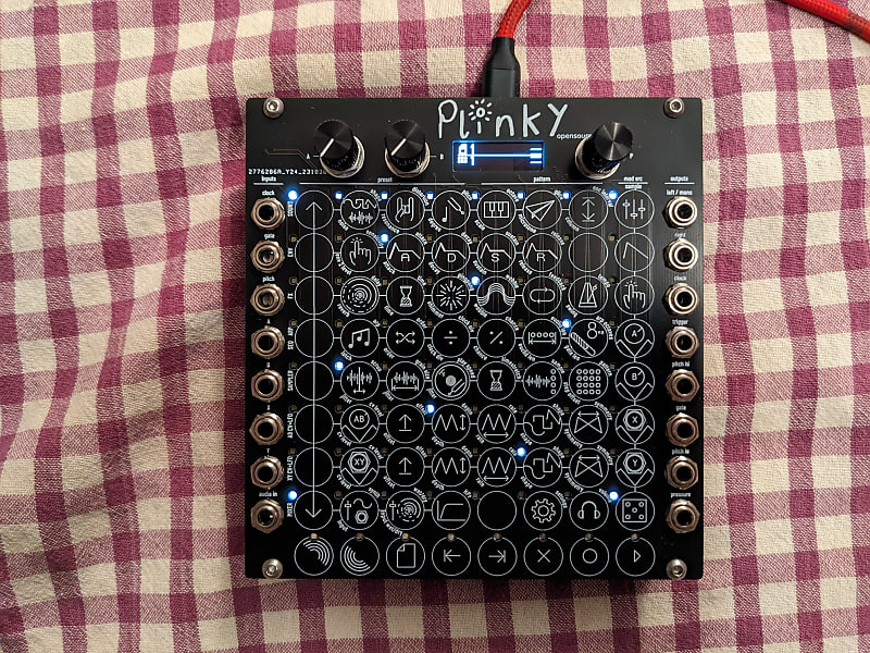 Plinky Polyphonic Touch Synthesizer 2023 - Black | Reverb