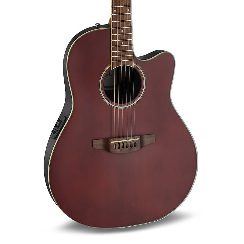 Applause by Ovation AB24-2S Electro-Acoustic Guitar, Ruby Red | Reverb