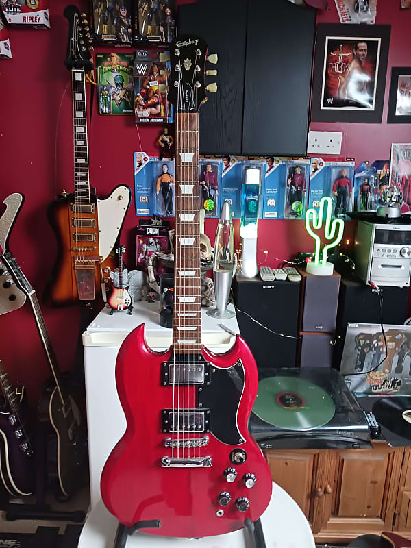 Epiphone SG-400 2000 - Cherry | Reverb
