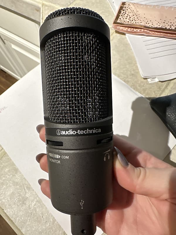 Audio-Technica AT2020 USB Condenser Microphone Unidirectional | Reverb