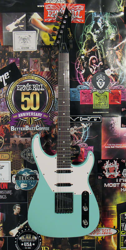 Samick MR-10 Marie Electric Guitar - Surf Green | Reverb Australia