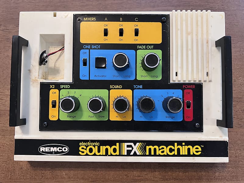 Remco Sound FX Machine Synth Toy SN76477 Children's Space | Reverb