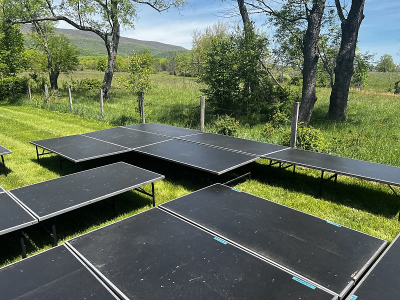 Wenger Platforms Mobile stage 2010’s - Black / Gray | Reverb