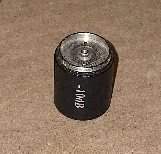 Oktava -10dB Mic Pad -Black - For MK-012 Microphone | Reverb