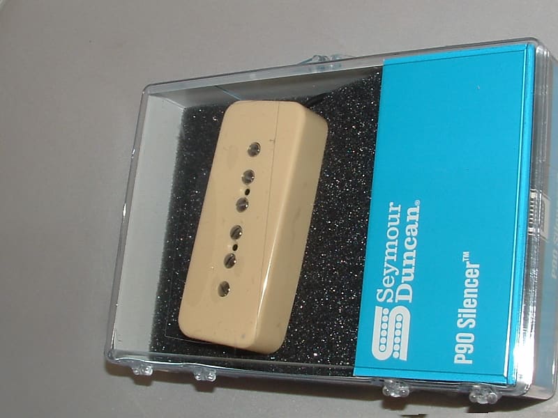 Seymour Duncan P90 Silencer Neck Soapbar Pickup (Cream) New | Reverb