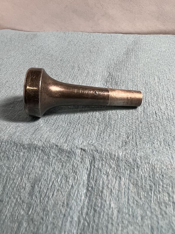 Conn 4 Silver cornet mouthpiece | Reverb