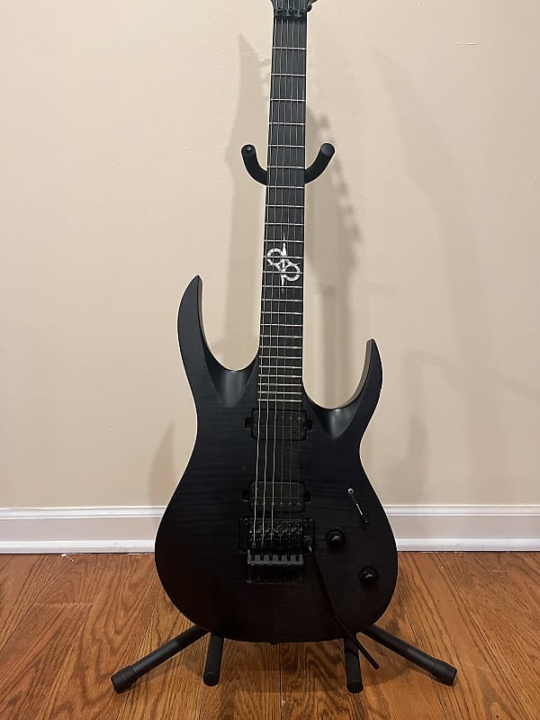 Solar Guitars A1.6FR FB – FLAME TRANS BLACK MATTE 2020 - | Reverb
